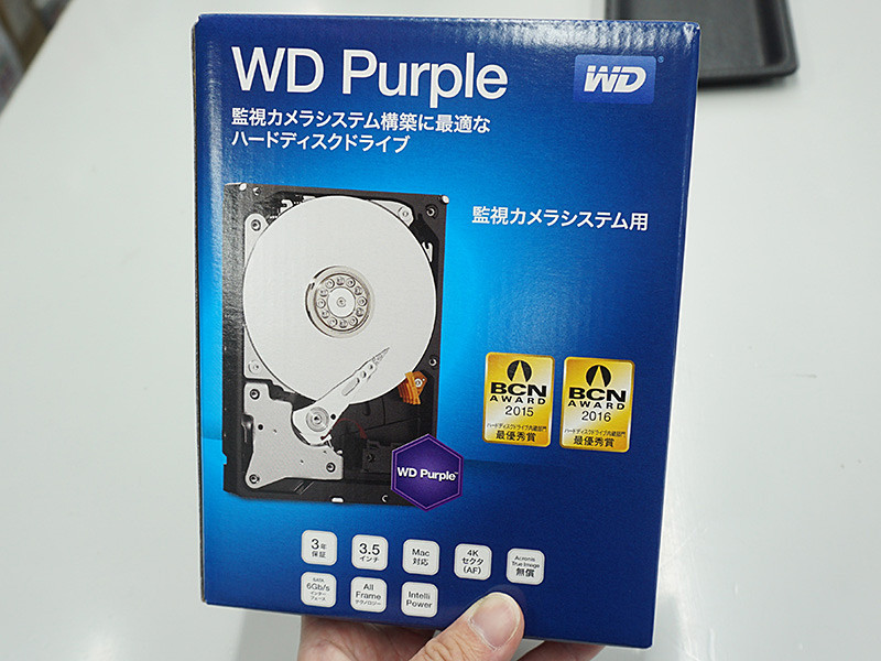 WESTERN DIGITAL WD141PURP WD Purple Pro 3.5インチ内臓監視システム用ハードディスクドライブ ...