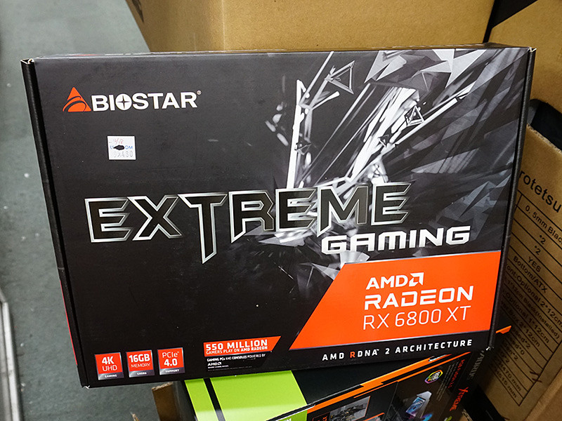 BIOSTARのRadeon RX 6800 XTが入荷、リファレンスデザイン - AKIBA PC Hotline!