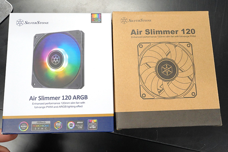 SilverStoneの薄型ファン「Air Slimmer 120」が入荷、ARGBモデルもあり - AKIBA PC Hotline!
