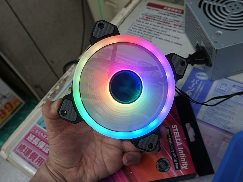 GELIDの安価なARGBファン「STELLA INFINITY」が発売、軸部分にインフィニティミラー採用 - AKIBA PC Hotline!