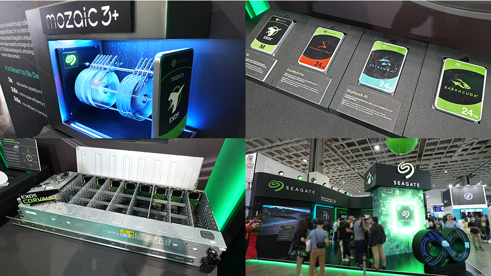 [B!] 50TB HDDまで見据えたSeagateの製造技術「Mozaic」をアピール、2.5PBの超大容量ストレージや次世代のNVMe HDDなどを紹介[Sponsored]