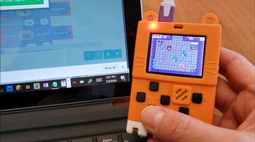 Microsoft MakeCode Arcade対応の小型コンピュータ「Meowbit」が店頭入荷 - AKIBA PC Hotline!